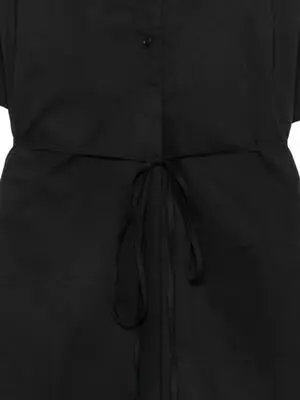 Aspesi Belted Short-sleeve Midi Shirt Dress