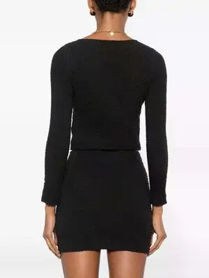 Nanushka Jylan Cropped Textured Top
