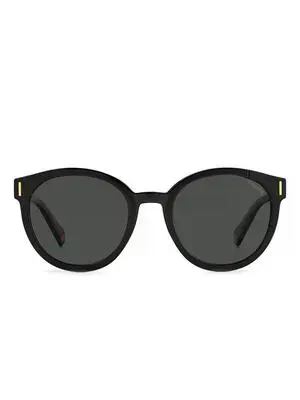 POLAROID Round Frame Sunglasses - Black