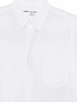 Comme Des Garçons Sheer Collared Shirt
