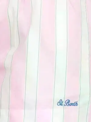MC2 SAINT BARTH Maeve Striped Shorts