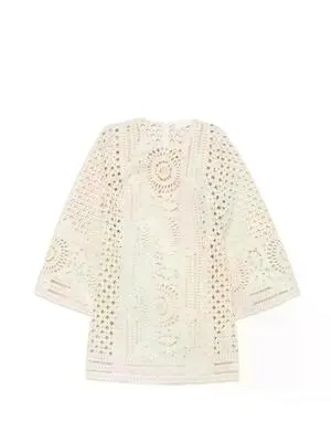 Zimmermann Indra Embroidered Mini Dress