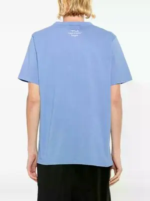 AGNES B. Graphic-print Cotton T-shirt