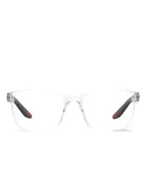 Prada Crystal Rectangle Eyeglasses