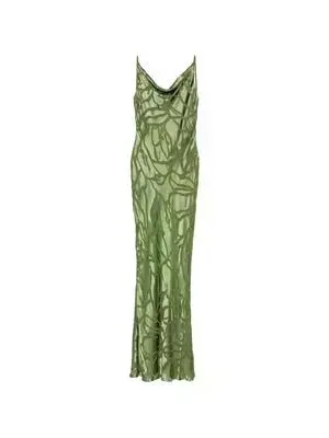 Cult Gaia Ali Cowl Neck Maxi Dress