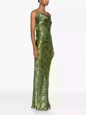 Cult Gaia Ali Cowl Neck Maxi Dress