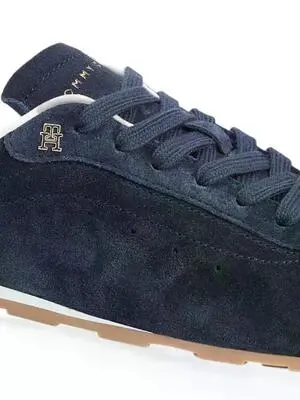Tommy Hilfiger Suede Logo-motif Sneakers