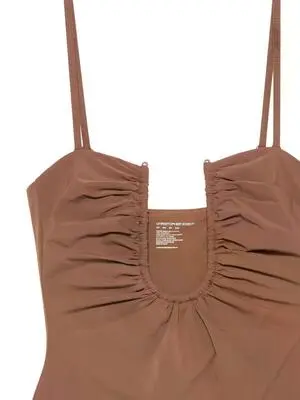 Christopher Esber Arced Ruched Swimsuit