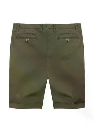 BRIGLIA 1949 Pressed-crease Turn-up Shorts