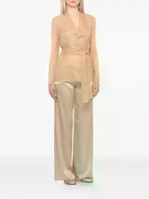 Antonelli Firenze Elia Sheer-finish Belted Jacket