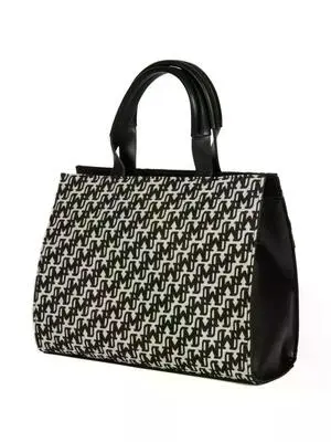 MORGAN Logo-plaque Top-handle Tote Bag