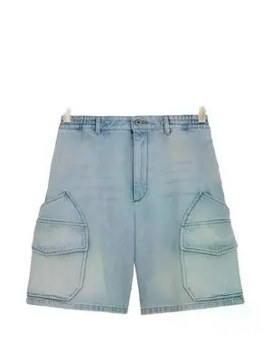 Loewe X Paula's Ibiza Denim Cargo Shorts - Blue