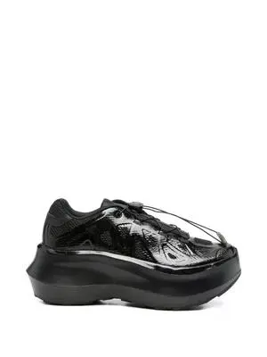 Comme Des Garçons X Salomon Xt-whisper Void Platform Sneakers - Black
