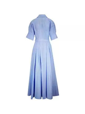 Simkhai Striped Belted Dress