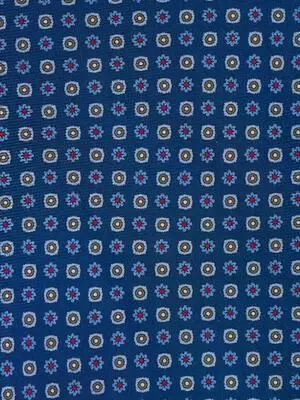 Eton Silk Geometric Print Tie