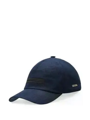 Zegna Linen Baseball Hat