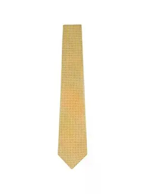 Kiton Silk Tie - Yellow