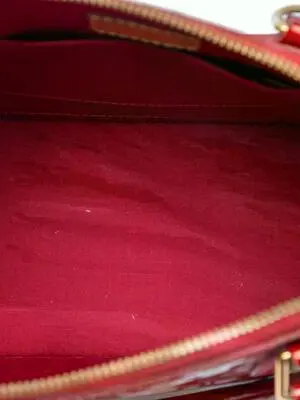 LOUIS VUITTON Monogram Vernis Alma Bb Satchel