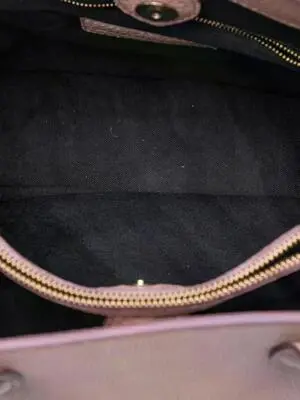 Burberry Calfskin And House Check Banner Satchel