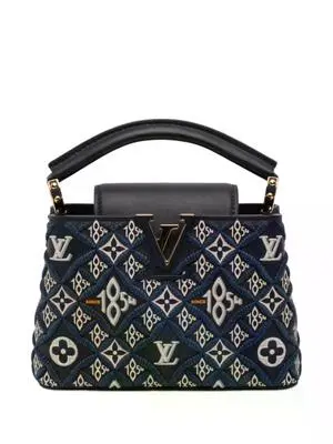 LOUIS VUITTON Capucines Bb Satchel - Blue