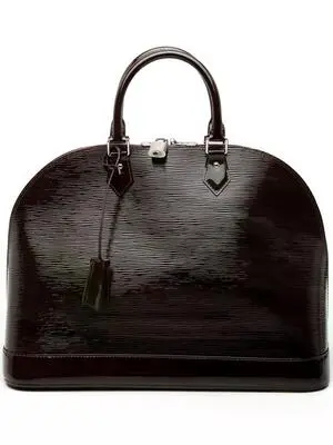 LOUIS VUITTON Electric Epi Alma Gm Handbag - Red