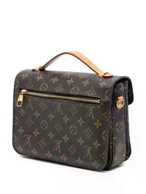 LOUIS VUITTON Monogram Pochette Metis Satchel