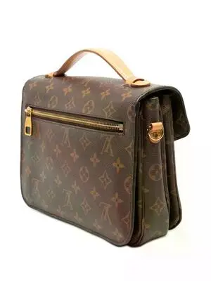 LOUIS VUITTON Monogram Pochette Metis Satchel