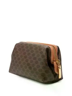 Celine Macadam Coated Canvas Pouch