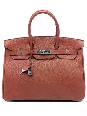 Hermès Birkin 35 Handbag - Red