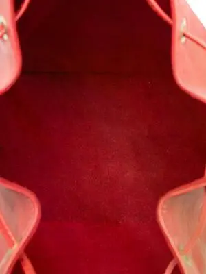 LOUIS VUITTON Epi Petit Noe Bucket Bag - Red