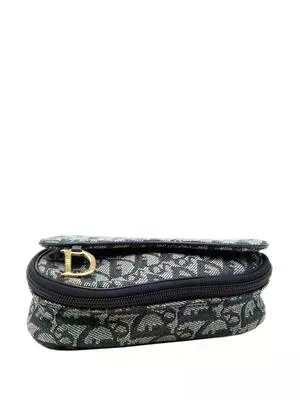 Dior Diorissimo Canvas Saddle Pouch