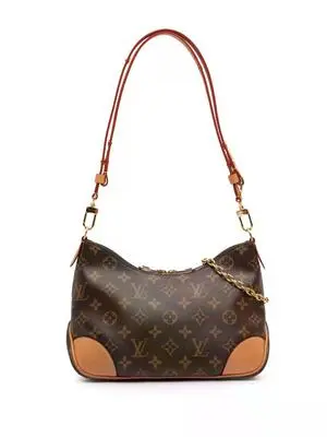 LOUIS VUITTON Monogram Boulogne Satchel - Brown