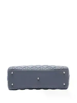 Dior Lambskin Lady Satchel - Grey