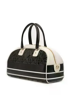 Dior Vibe Zip Bowling Bag Satchel