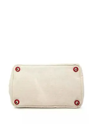 Prada Canvas Canapa Mistolino Tote Bag