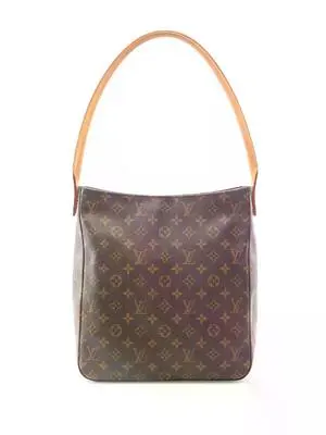 LOUIS VUITTON Monogram Looping Gm Shoulder Bag - Brown