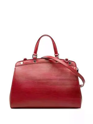 LOUIS VUITTON Epi Brea Mm Satchel - Red