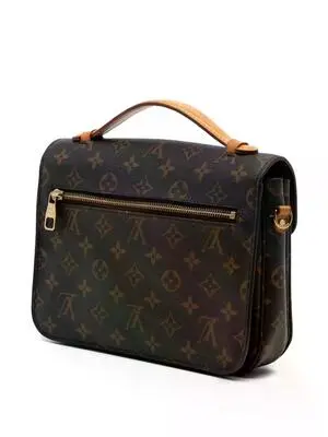 LOUIS VUITTON Monogram Pochette Metis Satchel