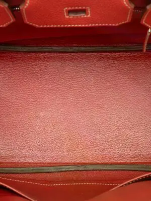 Hermès 2011 Clemence Birkin 30cm Retourne Handbag
