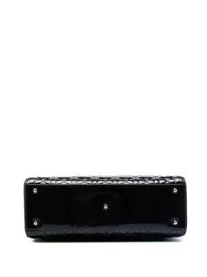 Dior Patent Cannage Lady Satchel