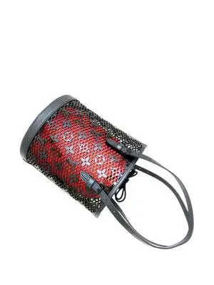 LOUIS VUITTON Monogram Lace Pm Bucket Bag