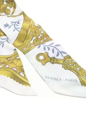Hermès 2000-2026 Etriers Remix Silk Twilly Scarf Scarves