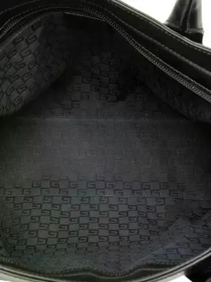 Gucci Suede Web Tote Bag