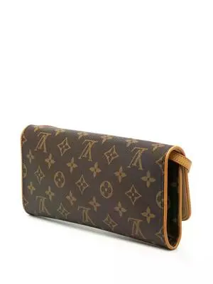 LOUIS VUITTON Monogram Pochette Twin Gm Bag