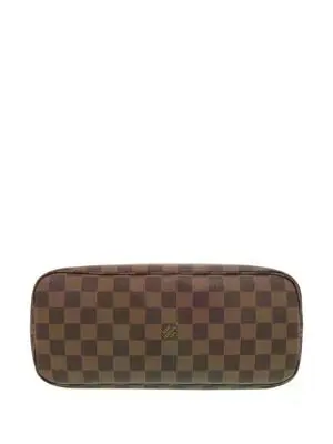 LOUIS VUITTON Damier Ebene Neverfull Pm Tote Bag