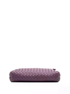 Bottega Veneta Nappa Intrecciato Nodini Crossbody Bag - Purple