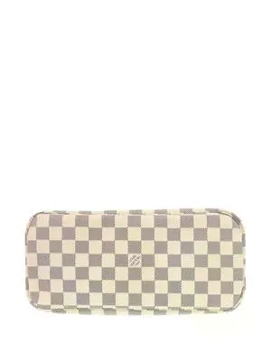 LOUIS VUITTON Damier Azur Neverfull Pm Tote Bag