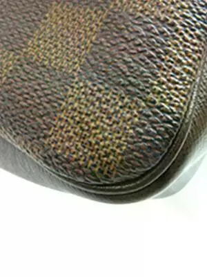 LOUIS VUITTON Damier Ebene Trousee Pochette Handbag