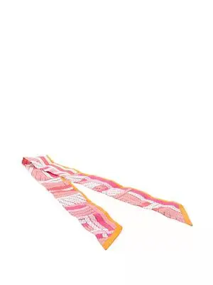 Hermès 2020-2026 Tresses H Silk Twilly Scarf Scarves