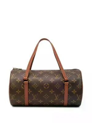LOUIS VUITTON Monogram Papillon 26 Handbag - Brown